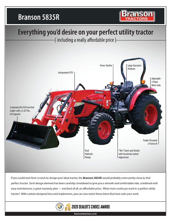 Branson Tractors Brochures